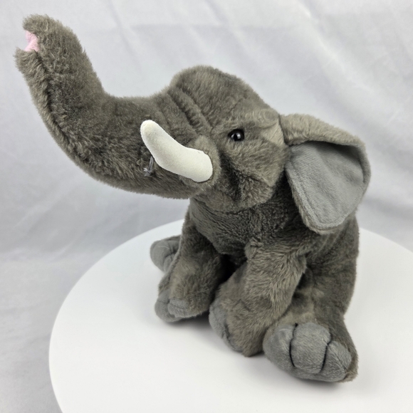 Toys | Wild Republic Gray Elephant Plush 1 Stuffed Animal | Poshmark
